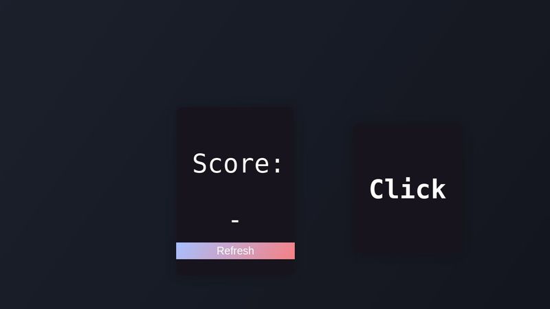 simple clicker / with Gradient (final)