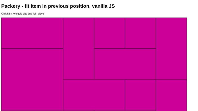 Packery - fit in previous position