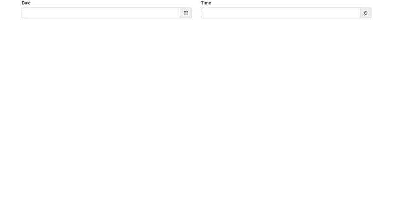 Bootstrap Date/Time Picker