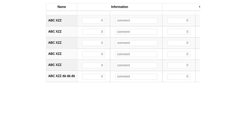 DataTables – Fixed column