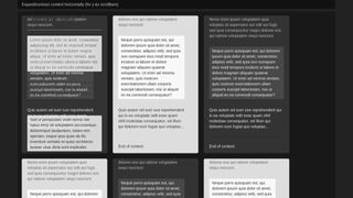 jQuery custom content scroller