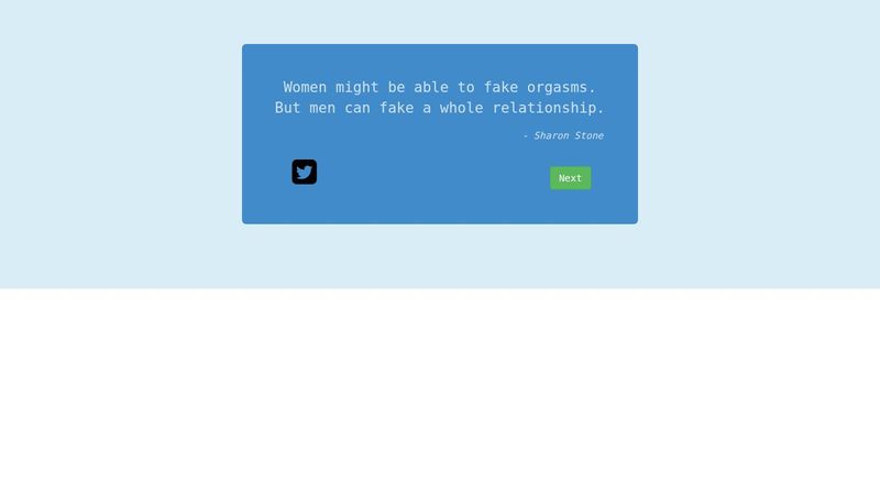 Random Quote Machine - FCC