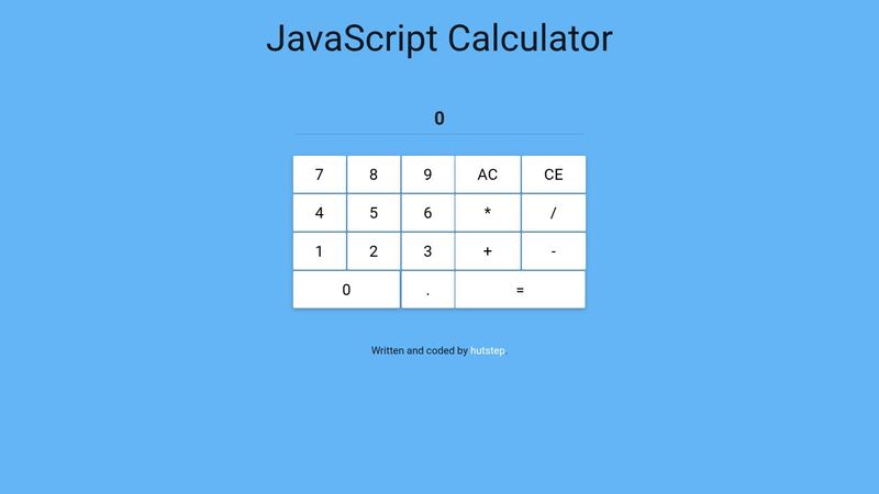 JavaScript Calculator
