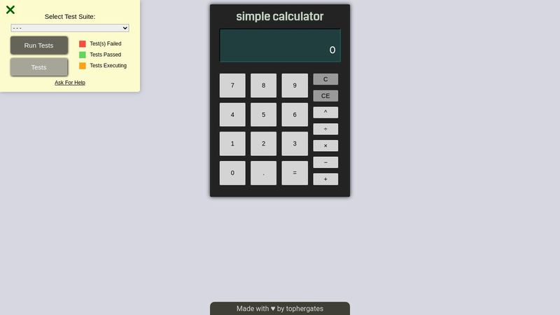 fCC: Build a Javascript Calculator