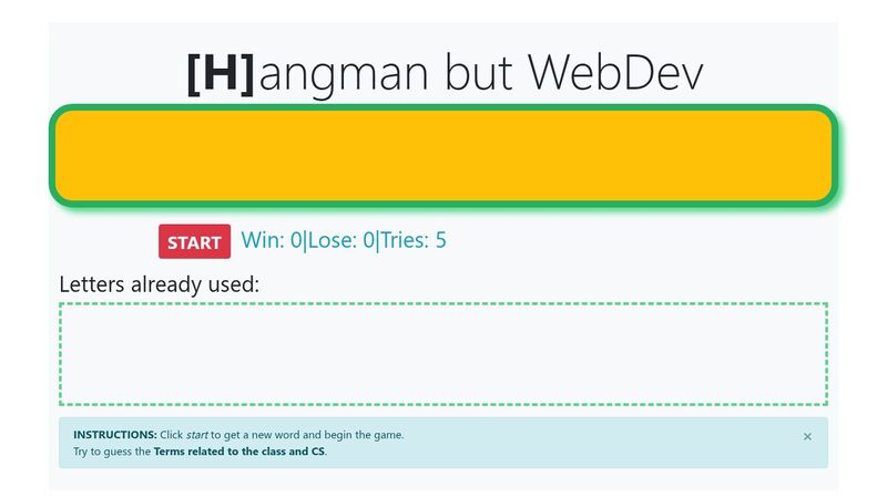 Hangman Game (HTML, CSS & JS)