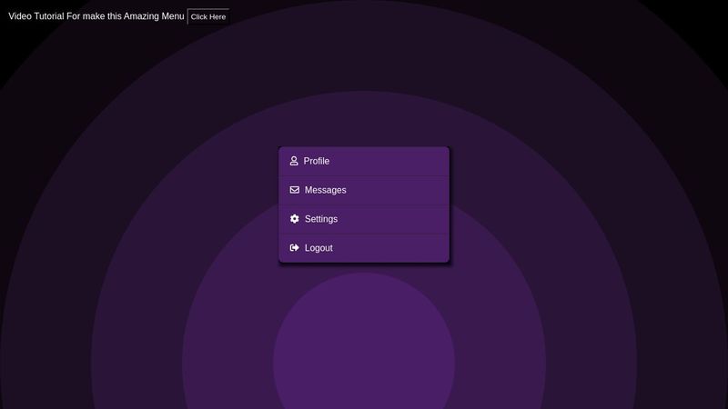 Amazing accordion menu using only HTML & CSS