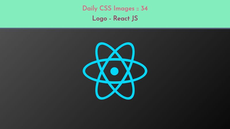 react.js logo - Daily CSS Images: 34