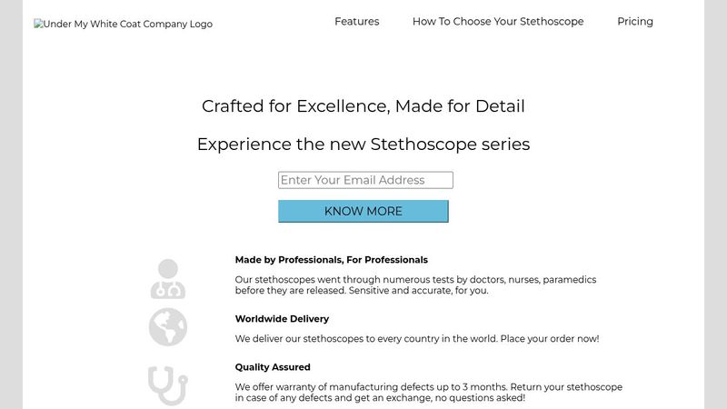 Product Landing Page (FreeCodeCamp Project)