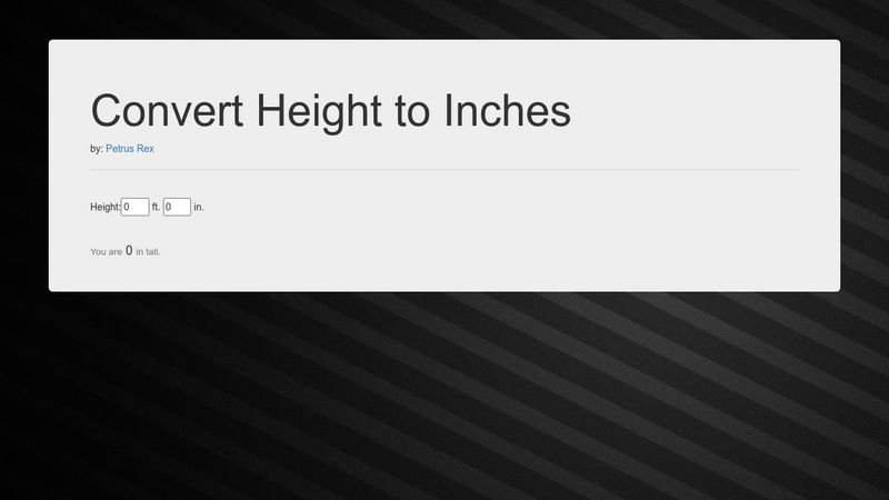 Convert Height To Inches convert-height-to-inches