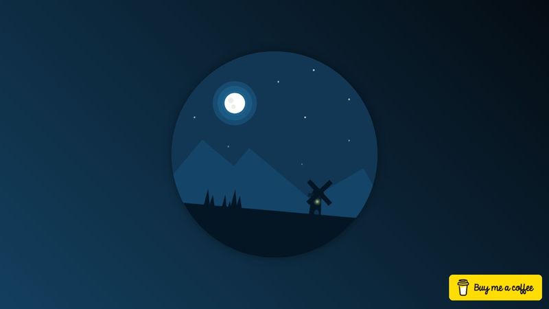 CSS Moon Animation