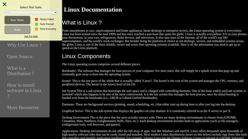 Linux Documentation