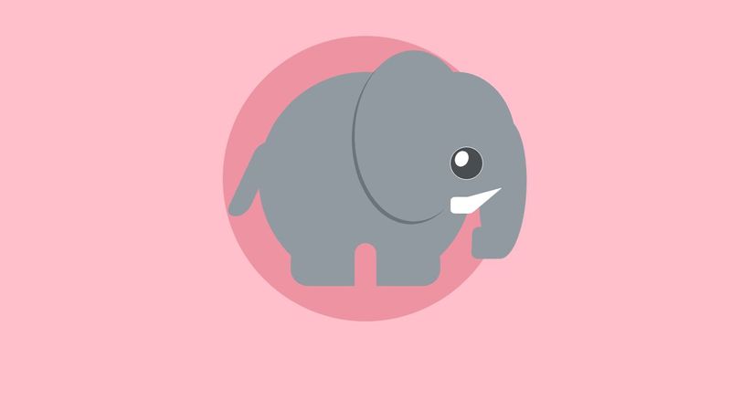 Pure CSS: Elephant [Animated]