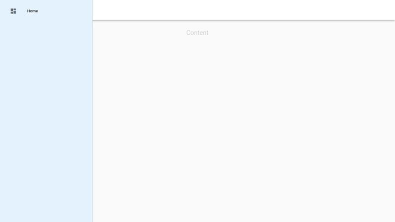 Vuetify Responsive Navigation Drawer