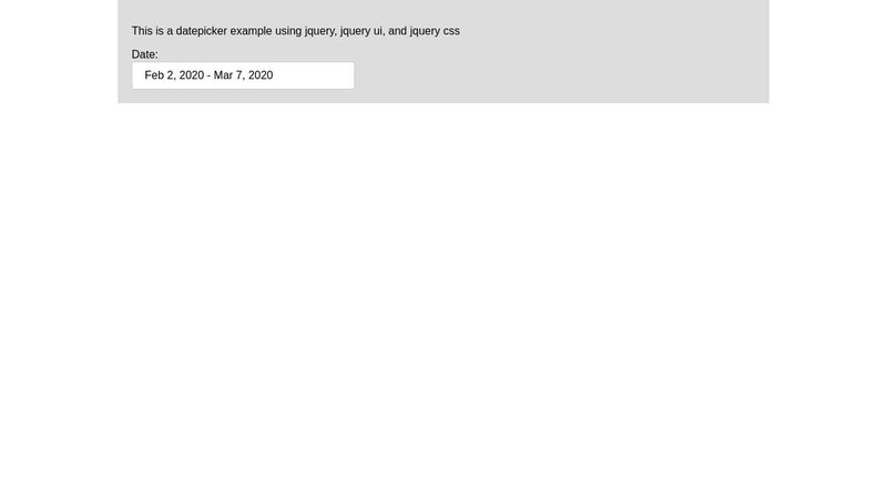 jQuery Datepicker Override Input