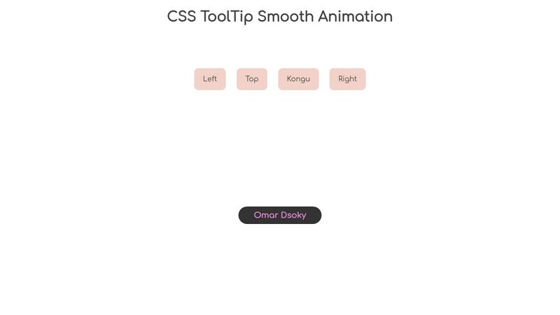 CSS ToolTip Smooth animation