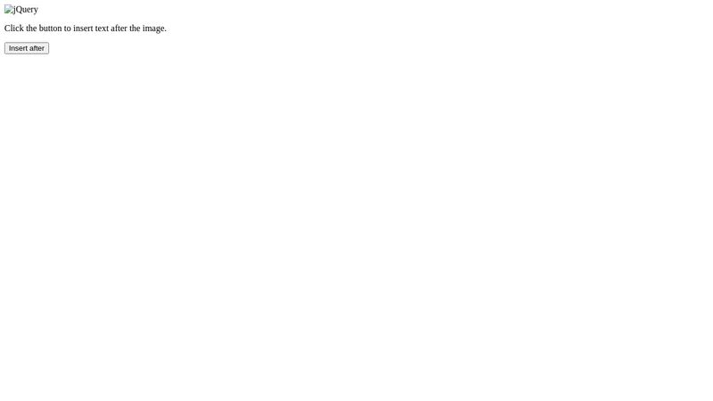 jquery add elements after before