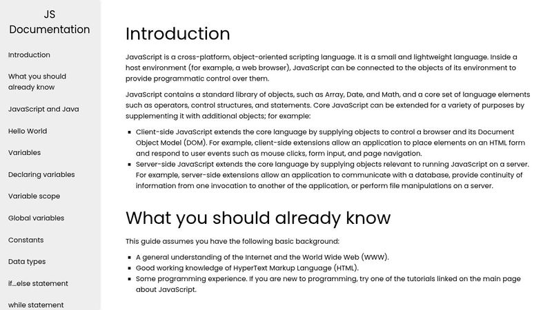 Technical Documentation Page - FreeCodeCamp