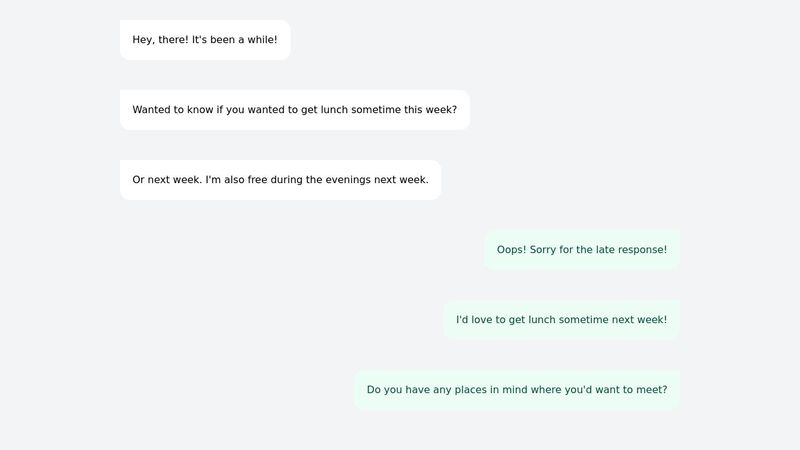 Chat Layout with TailwindCSS & CSS Grid