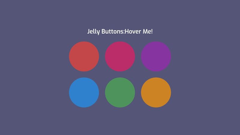 Web Animation 101 (#129):Jelly Buttons with CSS Translate 3D and CSS Transition