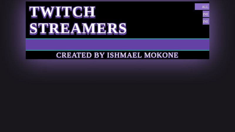 Use the Twitch JSON API