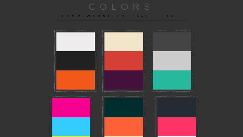 Color Palettes I Like