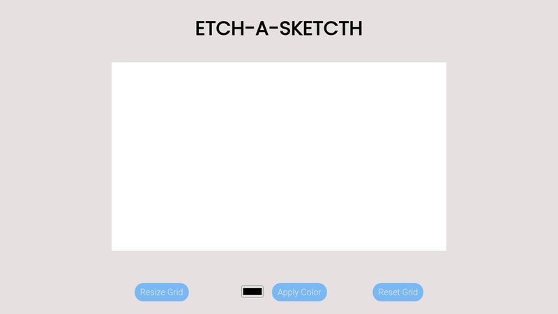 ETCH-A-SKETCTH
