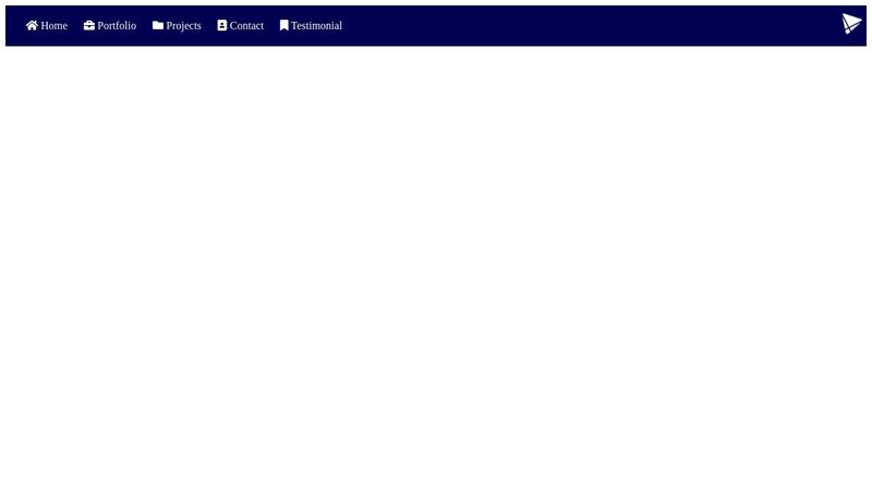 Responsive Animated Menu Bar Html Css And Js Desktop Mobile View