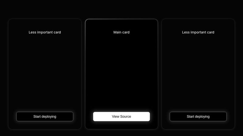 Vercel app border hover effect