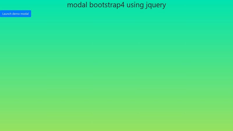 modal-bootstrap4-jquery