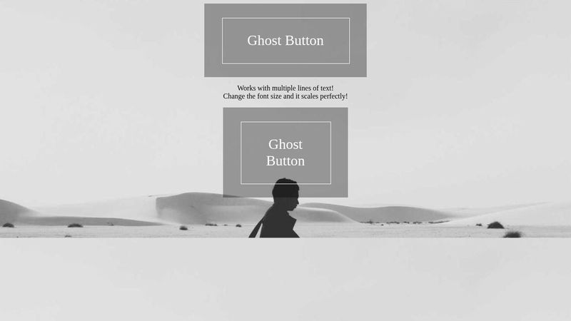 CodePen - Simplified Simple Ghost Button - no extra markup