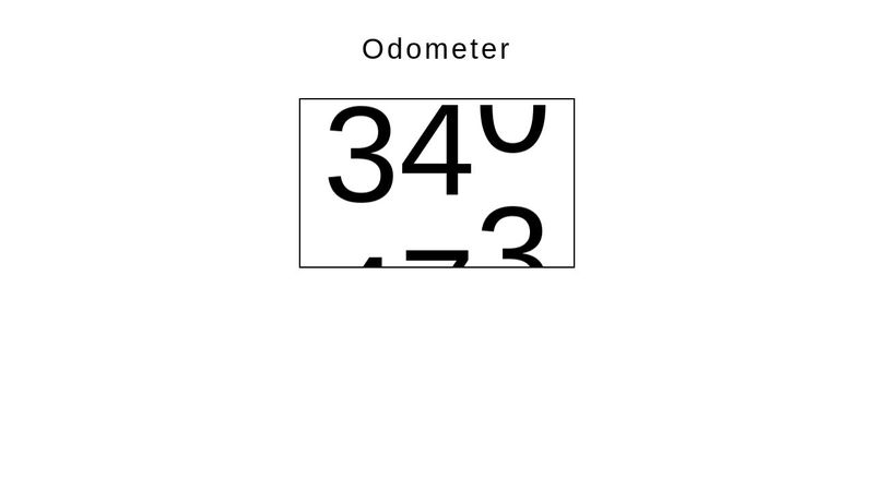 Odometer