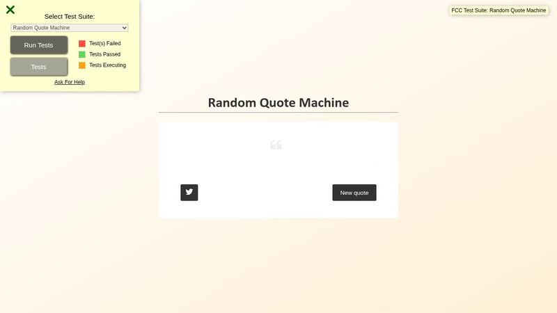 Random Quote Machine