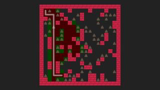 Pathfinding through Maze (A* search algorithm)