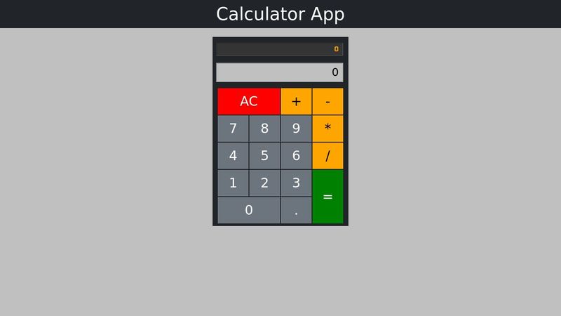 Simple Calculator App