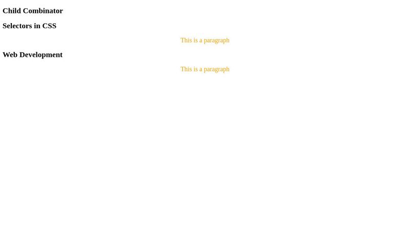 General Sibling Combinator