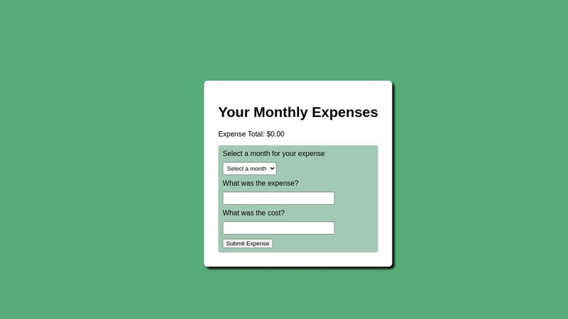 Expense Tracker