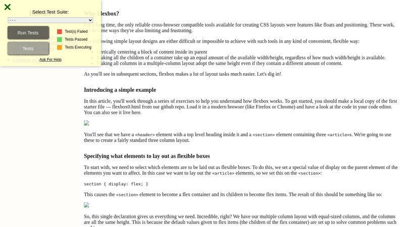 freeCodeCamp Responsive Technical Documentation Page