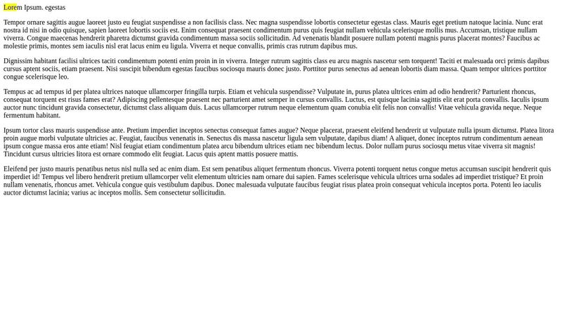 CSS Custom Highlight API