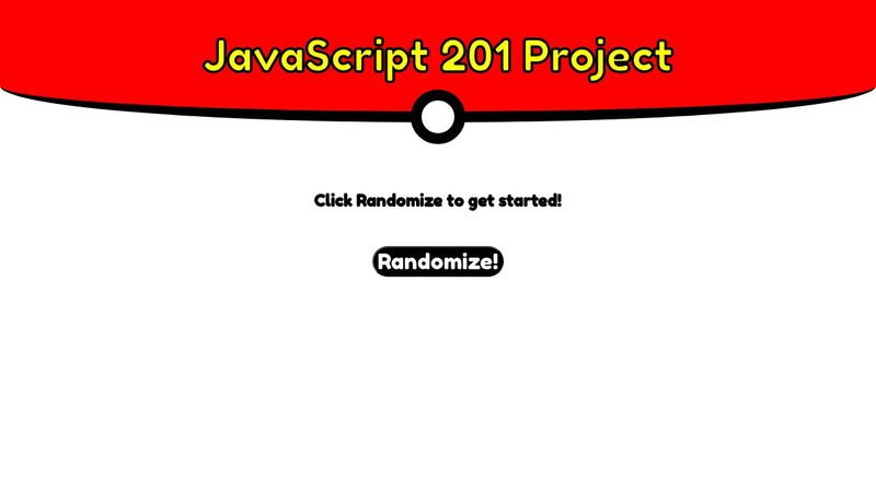 JavaScript 201 Project