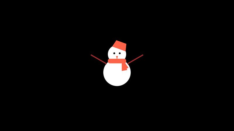 Snowman CSS Art