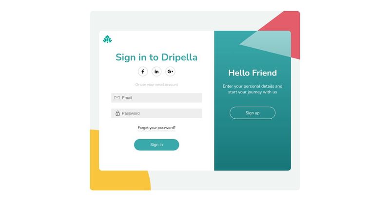 Dripella Slide Login