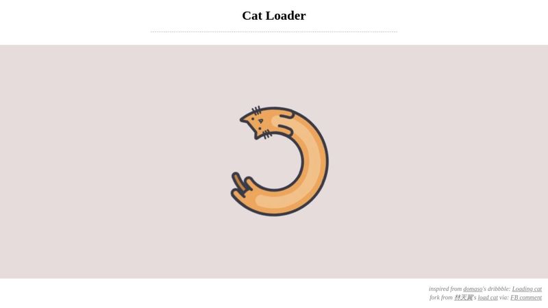 [CSS] Cat loader