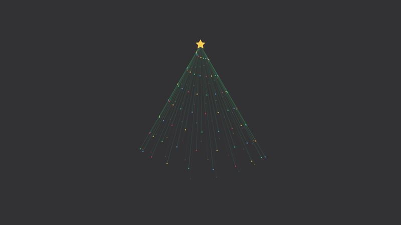 [CPC] CSS Swinging Christmas Tree