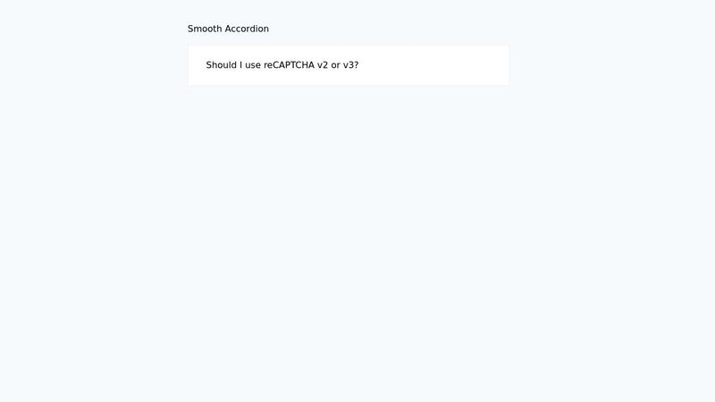 Smooth Accordion with TailwindCSS & Alpine.js