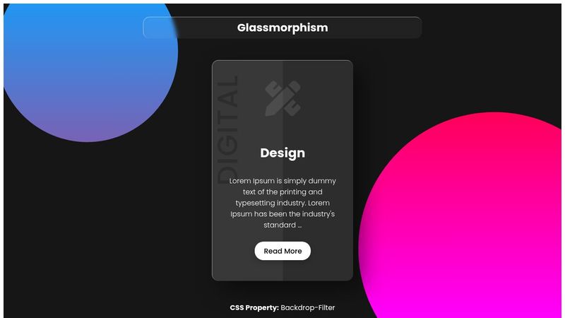 Glassmorphism vs Neumorphism Cards | CSS, Js & VanillaTilt