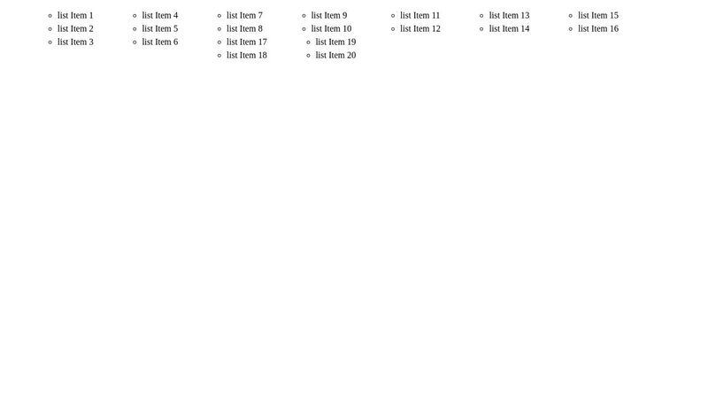 Split Array Data into Columns with jQuery