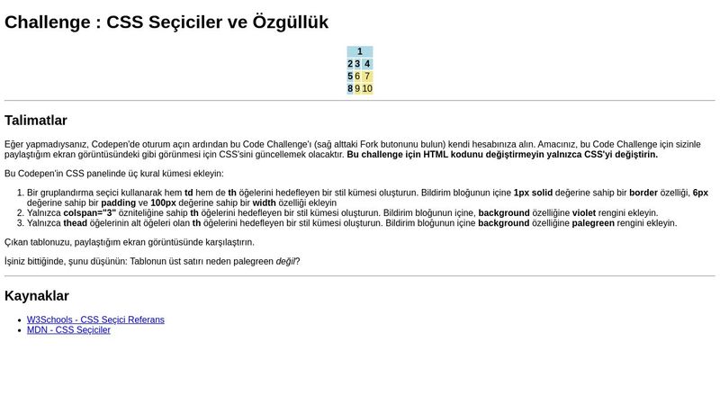 Code Challenge: CSS Selectors and Specificity