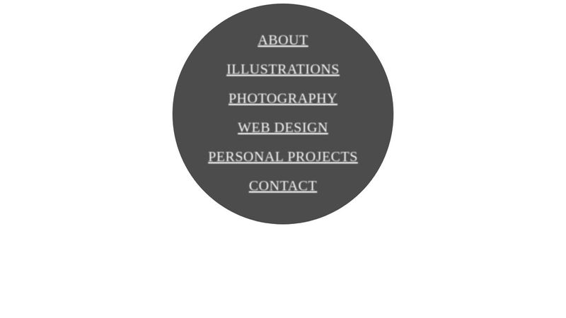 Blur Menu avec Transitions css3