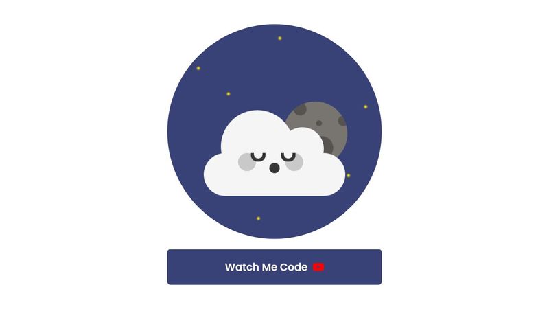 Sleepy Cloud Animation