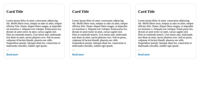 Expandable Card Layout: Read More on Click - Vanilla JS Expandable Card Layout: Read More on Click - Vanilla JS